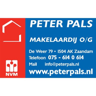 Peter Pals Makelaardij o/g b.v. - Makelaar in Zaandam - Huispedia.nl